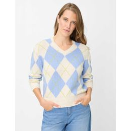 Brax Damen Strickpullover Style LANA lavender blue, mehrfarbig, Gr. 36