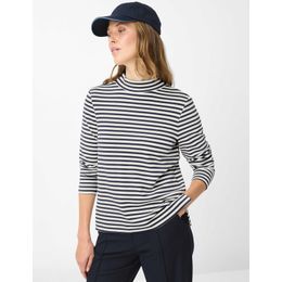 Brax Damen Sweatpullover Style BILLY L midnight blue, dunkelblau, Gr. 34