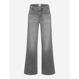 Brax Damen Five-Pocket-Hose Style MORGAN USED LIGHT GREY, denim hellgrau, Gr. 34