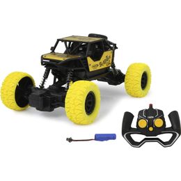 Jamara Kinder RC-Monstertruck "Diecast, Slighter CR2 gelb, 2,4GHz", gelb, Kunststoff, B:14,2cm H:10,5cm T:21cm, Fernlenkfahrzeuge