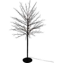 AM Design LED Baum, 580, Ø 35cm H: 150cm, schwarz, Leuchten, Weihnachtsdeko aussen, mit 580 warmweißen LEDs