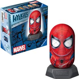 Ravensburger Kinder 3D-Puzzle "Marvel Heroes, Hylkies Sammelfigur 09 Spider-Man", bunt, B:8cm H:12cm, Puzzles, Made in Europe