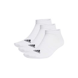 Herren Sneakersocken "Socken Thin and Light Sportswear Low Cut Socks 3er Pack", adidas originals, Gr. 37, weiß, Obermaterial: 47% Baumwolle CO. 43%
