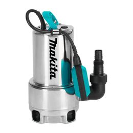 Elektropumpe Makita, B:18,5cm H:35,5cm L:16cm, blau, Pumpen, "Elektro-Tauchpumpe &raquo;PF0610&laquo;", 550 W, 10.800 l/h, 1 1/2 Schlauchanschluss