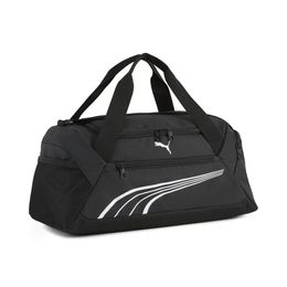 Puma Sporttasche "FUNDAMENTAL EXTRA SMALL SPORTS BAG", schwarz, Netz, Polyester, kontrastfarbene Details, unifarben, Taschen