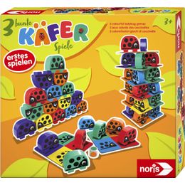 Noris Kinder Spiel "3 bunte Käferspiele", bunt, Spiele