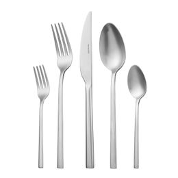 Hanseatic Besteck-Set "SMART, wahlweise in gl&auml;nzender oder matter Optik", 30 tlg.silberfarben, Essbesteck-Sets, leichtes und minimalistisches Design