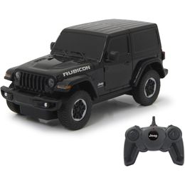 Jamara Kinder RC-Auto "Jeep Wrangler JL 1:24 2,4 GHz", schwarz, B:11cm H:9cm T:21cm, Fernlenkfahrzeuge