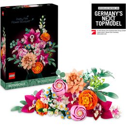 Lego Kinder Konstruktionsspielsteine "Schöner Rosafarbener Blumenstrauß (10342), Lego Botanicals", bunt, Kunststoff, Spielbausteine, Made in Europe