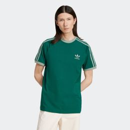 Herren T-Shirt "3-STRIPES TEE", grün, Gr. XL, adidas originals, Obermaterial: 100% Baumwolle, Shirts, drei Streifen T-Shirt