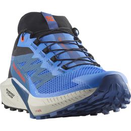 Salomon Herren Trailrunningschuh "SENSE RIDE 5", Gr. 42, schwarz, Synthetik, Textil, Schuhe, wasserdicht