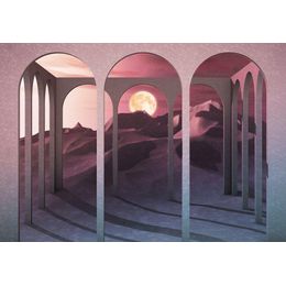 Komar Vliestapete "Digitaldruck Vlies - Sands Of Time - Gr&ouml;&szlig;e 400 x 280 cm", B/L: 400m x 280m, Rollen: 1, bunt, Wohnzimmer, Tapeten, Wohnzimmer,