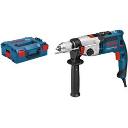 Schlagbohrmaschine "GSB 21-2 RCT"blau, Bosch Professional, Bohrmaschinen, mit Handwerkerkoffer