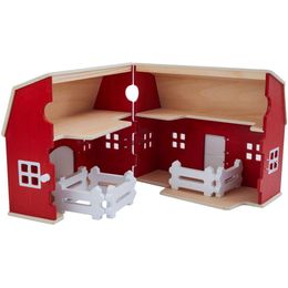 Schleich Kinder Spielwelt "FARM WORLD, Großer Bauernhof aus Holz (42602)"bunt, Kunststoff, Spielfigurenwelten