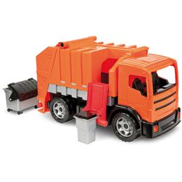 LENA Jungen Spielzeug-M&uuml;llwagen "GIGA TRUCKS, M&uuml;llwagen", orange, Kunststoff, T:64cm, Spielzeugfahrzeuge, Made in Europe
