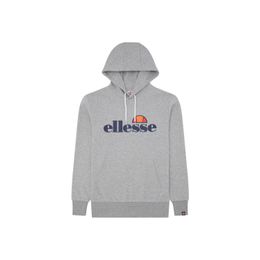 Ellesse Herren Sweatshirt "Sweatshirt SL Gottero OH Hoody", grau, Gr. M, Obermaterial: 80% Baumwolle CO. 20% Polyester PES., Sweatshirts