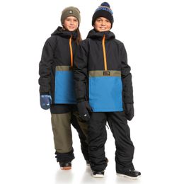 Quiksilver Jungen Snowboardjacke "Steeze"true schwarz, Gr. XL, 100% Recyceltes Polyester, Jacken