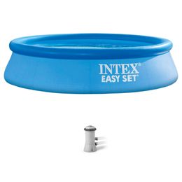 Quick-Up Pool Intex, H:76cm Ø:366cm, blau, Schwimmbecken, "Easy", ØxH: 366x76 cm