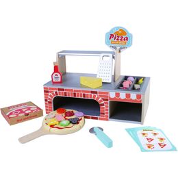 Bayer Chic 2000 CHIC2000 Kinder Kaufladen "Pizza-Shop, bunt", bunt, Holz, B:40cm H:23cm T:22cm, Kaufläden
