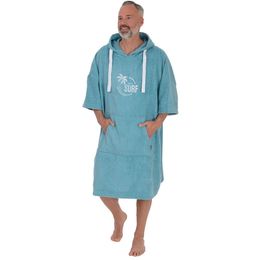 WEWO-Fashion Badeponcho WEWO FASHION, L:110cm, blau, Frottier, Hausm&auml;ntel, "3030", Oversize