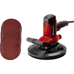 Einhell Trockenbauschleifer "TC-DWS 225", B:25,7cm H:24,9cm L:34,4cm T:34,4cm, rot, Schleifmaschinen
