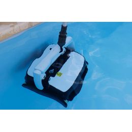 Poolroboter Ubbink, B:47cm H:25cm L:47cm, schwarz-wei&szlig;, Kunststoff, Poolbodensauger, "RobotClean Accu XL Pro", akkubetrieben, f&uuml;r Reinigung von