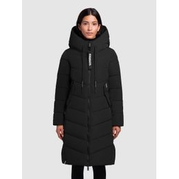 Khujo Damen Steppmantel "MIKIA2"schwarz, Gr. XXL, unifarben, Steppware, Obermaterial: 100% Polyester. Futter: 100% Nylon. Wattierung: 100% Polyester,