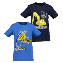 Blue Seven Jungen T-Shirt "Blue Seven Jungen T-Shirts", blau, Gr. 122, 100% Baumwolle, Shirts