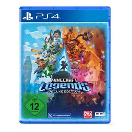 Minecraft Spielesoftware "Minecraft Legends - Deluxe Edition", PlayStation 4, bunt, Spielesoftware