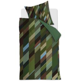 Bettw&auml;sche Beddinghouse, gr&uuml;n, Mako-Satin, Obermaterial: 100% Baumwolle, Bettw&auml;sche, "Beddinghouse Sackville"