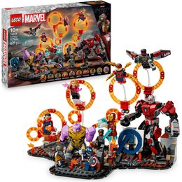 Lego Kinder Konstruktionsspielsteine "Avengers: Endgame Letzter Showdown (76323), Lego Super Heroes", bunt, Kunststoff, Spielbausteine, Made in Europe
