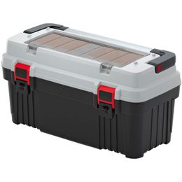 Prosperplast Werkzeugbox "OPTIMA", B:58,6cm H:30,5cm T:29,6cm, schwarz, Aufbewahrungsboxen, 58,6 x 29,6 x 30,5 cm