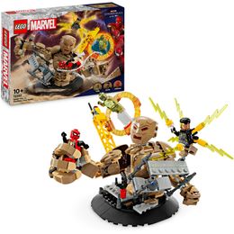Lego Kinder Konstruktionsspielsteine "Spider-Man vs. Sandman: Showdown (76280), Lego Super Heroes", bunt, Kunststoff, Spielbausteine, Made in Europe