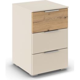 Nachtkommode Rauch, B:40cm H:61cm T:42cmbeige (champagner), eiche artisan, Holzwerkstoff, Sideboards, "Nachttisch Nachtkonsole Nachtschrank ASTANA",