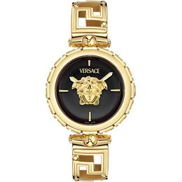 Versace Damen Quarzuhr "MEDUSA JEWEL", gold, Armbanduhren, Armbanduhr, Damenuhr, Swiss Made, Edelstahlarmband, analog