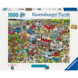Ravensburger Kinder Puzzle "Ray Nicholson, The Campsite", bunt, B:70cm H:50cm, Puzzles, Made in Germany
