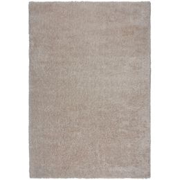 Hochflor-Teppich FLAIR RUGS, B:160cm H:70mm L:230cm, beige, Kunstfaser, Teppiche, "Pearl"