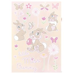 Komar Wandtattoo "Little Miss Bunny - Größe 50 x 70 cm", B/H/T: 50cm x 70cm, bunt, Wohnzimmer, Wandtattoos, selbstklebend, Wandsticker, Kinderzimmer