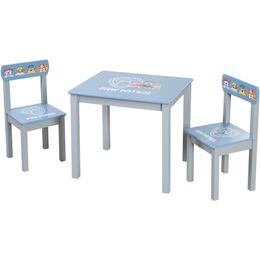 Roba Kinder Kindersitzgruppe "Paw Patrol", blau, Sitzm&ouml;bel-Sets, mit Tisch und 2 Kinderst&uuml;hlen