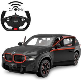 Jamara Kinder RC-Auto "BMW XM schwarz 2,4GHz"schwarz, Kunststoff, B:15,6cm H:12,2cm T:35,3cm, Fernlenkfahrzeuge, LED-Licht; Maßstab 1:14