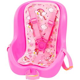 BAYER Kinder Puppen Fahrradsitz, pink, B:16cm H:24cm L:23,5cm T:23,5cm, Puppenausstattungen