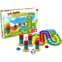 Noris Kinder Spiel "Mein buntes Türmchenspiel", bunt, Spiele, Made in Germany