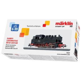 M&auml;rklin M&Auml;RKLIN Kinder Tenderlokomotive "M&auml;rklin Start up - Schwere Rangierlokomotive BR 81, DB", schwarz, Metall, Modelleisenbahn-Fahrzeuge, Wechselstrom,