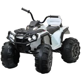 Jamara Kinder Elektro-Kinderauto "Ride-on Protector ElektroKinderquad", weiß, Kunststoff, B:65cm H:68cm T:99cm, Elektro-Kinderfahrzeuge