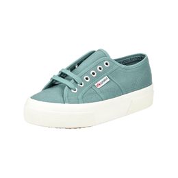 Superga Damen Plateausneaker "Superga Sneaker Textil", Gr. 42mint, Textil, Schuhe