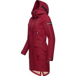 Navahoo Damen Outdoorjacke "Pfefferschote", rot, Gr. XS, Obermaterial: 55% Nylon, 45% Baumwolle; Futter: 100% Polyester; &Auml;rmelfutter: 100% Polyester;