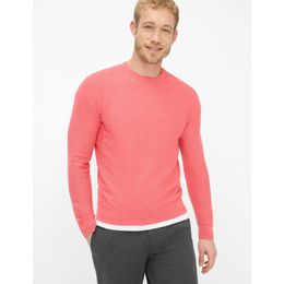 Brax Herren Strickpullover Style RICK coral, hellrot, Gr. L