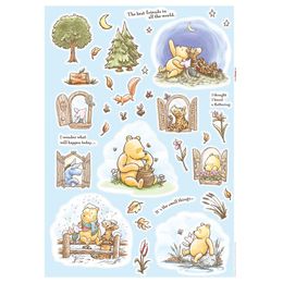 Komar Wandtattoo "Winnie the Pooh Adventures - Gr&ouml;&szlig;e 50 x 70 cm", B/H/T: 50cm x 70cm, bunt, Wandtattoos, selbstklebend, Wandsticker, Kinderzimmer