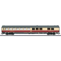 Märklin MÄRKLIN Kinder Personenwagen "Märklin Speisewagen WRmh 132 - 43872", rot, Kunststoff, Metall, B:3,5cm H:5cm L:28,2cm, Modelleisenbahn-Fahrzeuge, Made