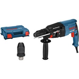 Bohrhammer "GBH 2-26 F Professional", B:83mm H:210mm L:407mm, blau, Bosch Professional, Bohrmaschinen, Vario-Lock, mit SDS plus